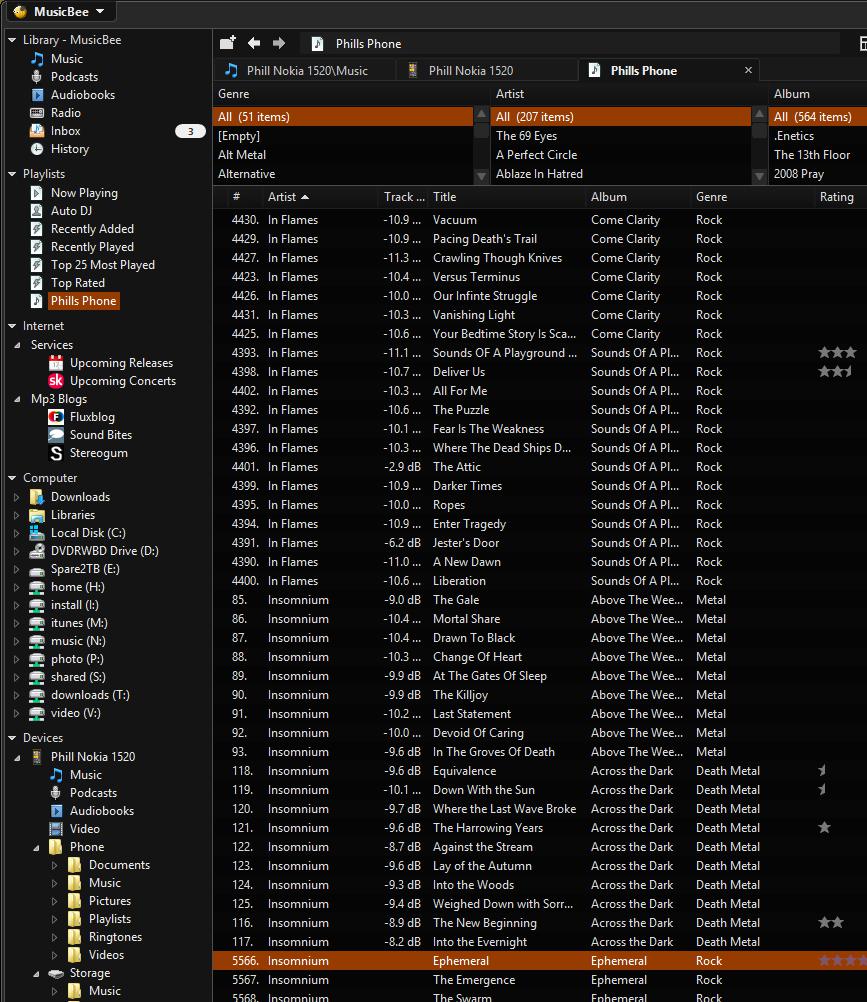 Syncing Music Library on Windows Phone 8 | Hardstaff.Com